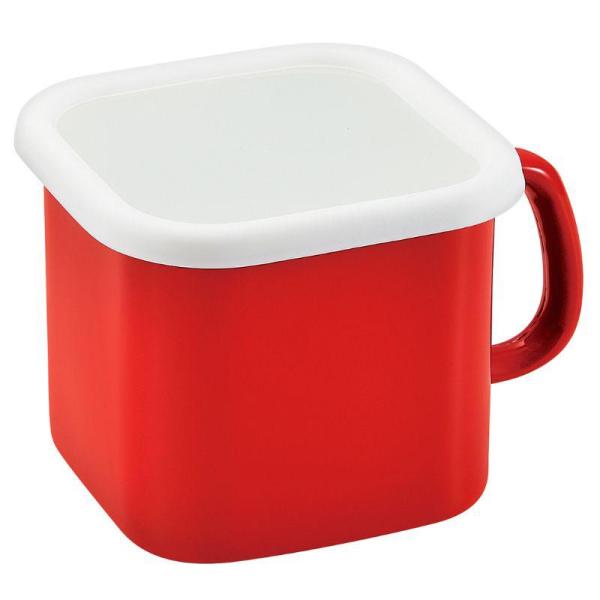 酸・アルカリに強く腐食しにくい。ホーロー加工でにおいが移りにくい。製品サイズ（約）：180×140×115mm製品重量（約）：487g板厚：0.6容量：1.5L材質：表面加工：ほうろう 材料の種類：本体・取っ手：ほうろう用鋼板 シール蓋：ポ...