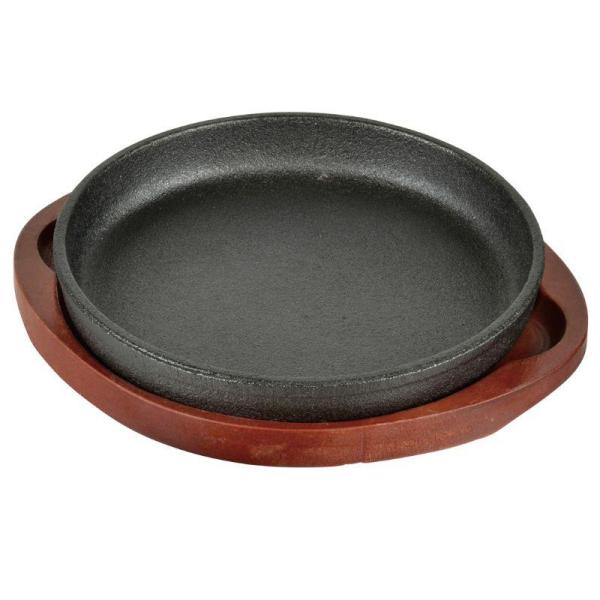 温度変化が少なくプレートの温度を一定に保つことができるので食材のうまみ閉じ込めます製品サイズ（約）：本体：外径170×高さ25mm、プレート：幅205×奥行175×高さ15mm製品重量（約）：本体：742g、プレート：123g材質：表面加工...