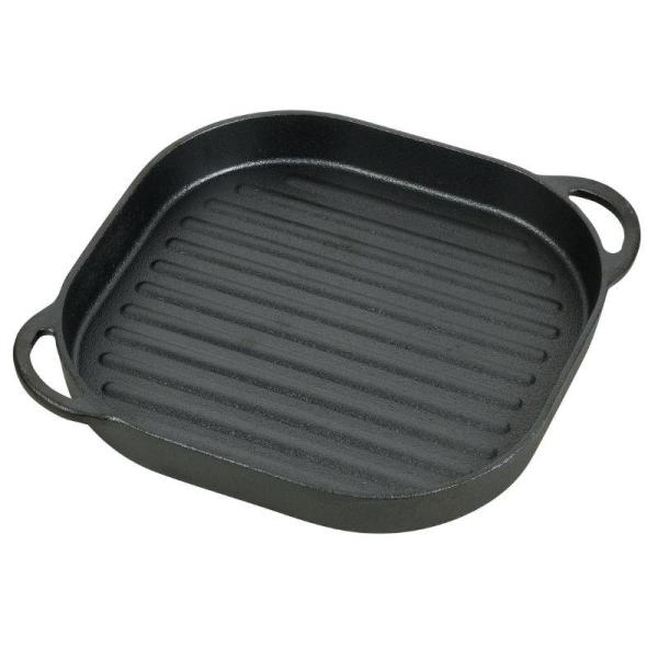 温度変化が少なくプレートの温度を一定に保つことができるので食材のうまみ閉じ込めます製品サイズ（約）：250×250×35mm製品重量（約）：1772g材質：表面加工：油焼き 材料の種類：鉄鋳物原産国：中国