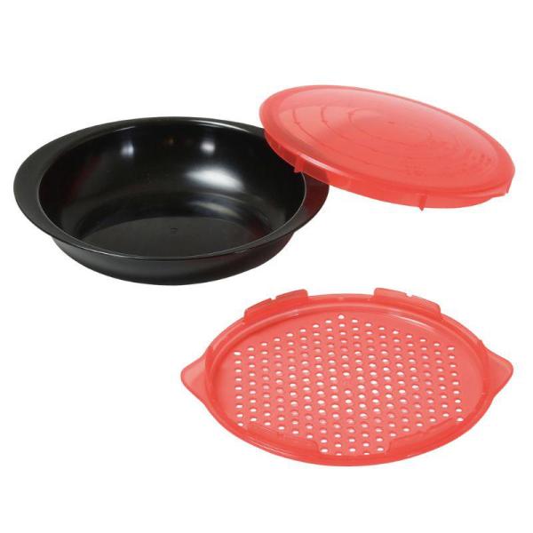 麺と具材を入れて電子レンジでチンするだけ！油を使わずヘルシーにできあがります2段階のスチーム調節機能で、やわらかめ・かためを自由に調整お好みの硬さに蒸し焼きできます安心の日本製製品サイズ（約）：220×195×70mm製品重量（約）：164...