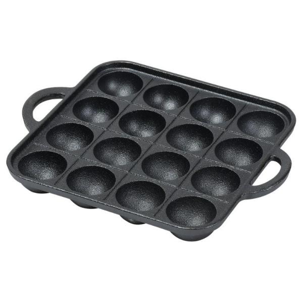 保温性が高く冷めにくい鉄鋳物製素材への火のあたりが柔らかく、ムラなく火を通すことができます調理してそのまま食卓へ。手軽に本格気分が味わえます製品サイズ（約）：245×195×35mm製品重量（約）：1504g材質：表面加工：油焼き 材料の種...