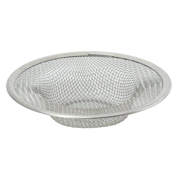 適用サイズ：排水溝の口径（約）7〜10.5cm製品サイズ（約）：外径115×30mm製品重量（約）：21g材質：ワク：18-8ステンレス鋼 アミ：18-8ステンレス鋼その他：12メッシュ 適用サイズ：排水溝の口径（約）7〜10.5cm原産国：日本