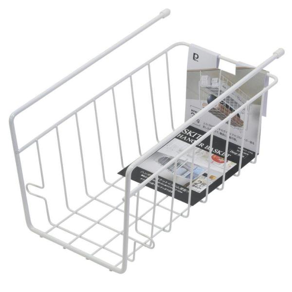 よく使うキッチンペーパー・ラップ・布巾・調理道具・水筒など、すぐに手の届くところにすっきり収納できますお弁当箱・タッパー・キャニスター・スパイス・パスタなどのストック収納にも2段まで連結できるので、上カゴの両サイドのガイドに、下カゴのハンガ...