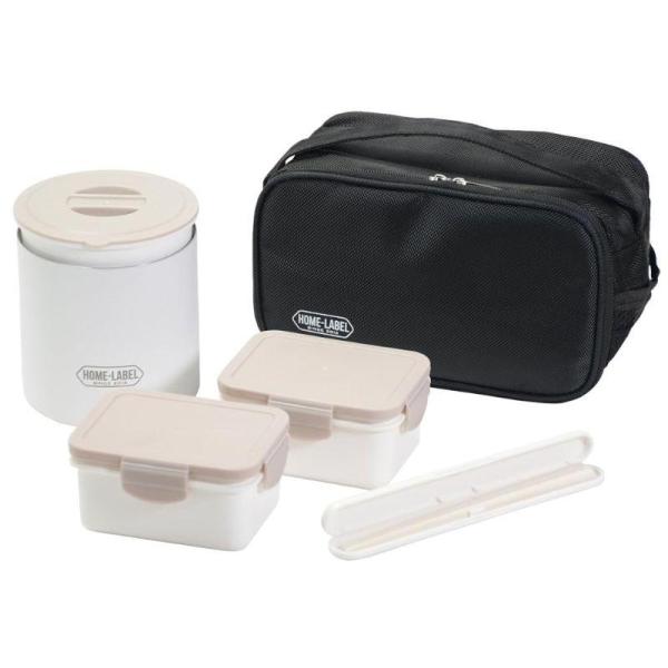 電子レンジOK！(保温ケース・ふたを除く)お昼に温かいご飯を楽しめます真空二重構造の保温ケースでしっかり保温。専用バッグ付きなので持ち運びも安心はし・はし箱も付属していて便利ご飯容器はお茶碗(約)2.5杯分(1杯約200ml)製品サイズ（約...