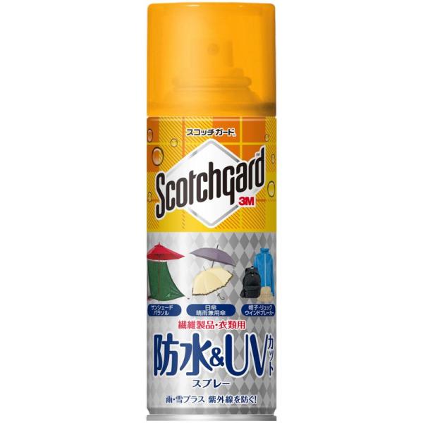 雨・雪だけでなく紫外線も防ぎます 色あせに影響が大きい紫外線B波を大きくカットし、外で使用するものの色合いをきれいに保ちます繊維製品・衣類のはっ水・紫外線対策【材質】シリコーン樹脂、イソプロピルアルコール、紫外線吸収剤