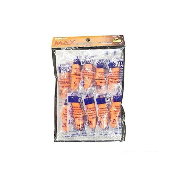 ｐｉｇ マックス（耳栓コードなし）  ＭＡＸ−１−ＡＭ１０　１０ペア入 【4560139793106】特徴●快適な装着感と高い減衰値を実現した耳せんです！●世界で最も使用されているポリウレタン製イアープラグ。●ベルの形は、耳管を快適にします...