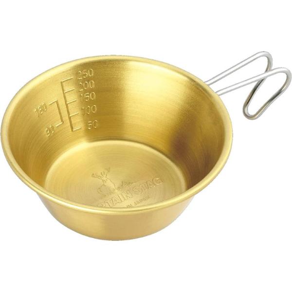 【特長】広口で食器として使えます積み重ねができて、すっきり収納できます計量に便利な目盛付き【仕様】○製品サイズ（約）：(本体のみ)外径120×45mm○製品重量（約）：110g○材質：本体：真鍮(クリアラッカー塗装)、ハンドル：ステンレス鋼...