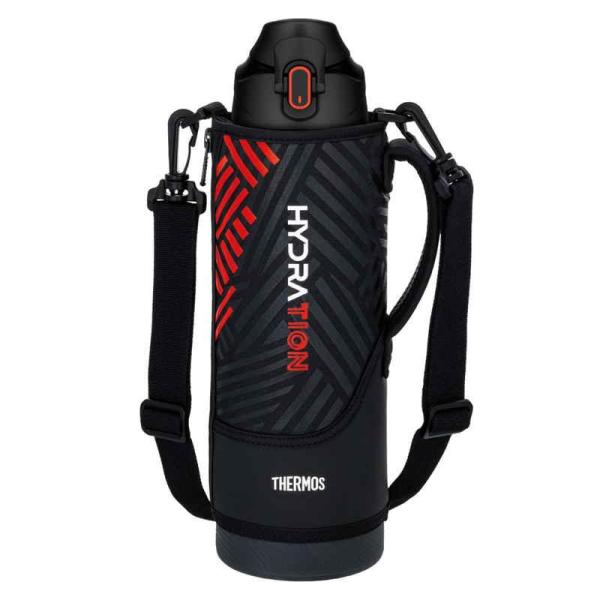 しっかり握れて滑りにくいポーチ付き保冷専用1.5Lボトルです。小さなお子さまでも持ちやすいグリップサポート付きです。洗濯機で洗えるポーチです。衝撃から守る丈夫な底です。ロック状態が一目で分かるキャップユニットです。飲みやすい新フタ構造です。...