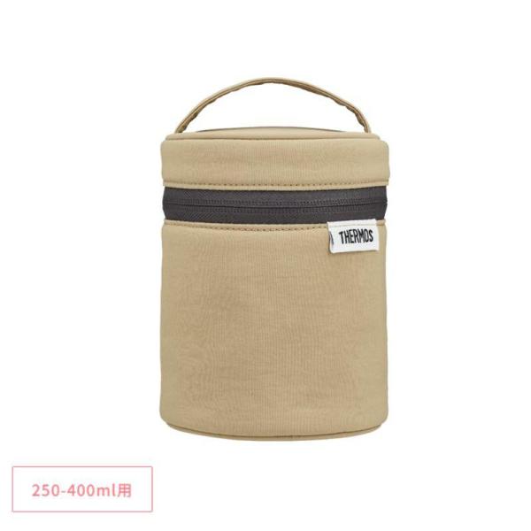 持ち歩きに便利なスープジャー専用ポーチ真空断熱スープジャーを入れて持ち歩くのに便利なポーチスープジャーの保温力がアップ【仕様】〇品番：RES-003 SDBE〇本体寸法／幅×奥行×高さ（約cm）：10.5×12.0×14.0〇本体重量（約g...