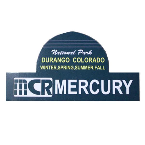 塩化ビニル素材で出来たステッカーです。裏面は強粘着です。日本製です。【仕様】商品サイズ：約幅11.8×高さ6（cm）材質：塩化ビニル生産国：日本製セット内容：1枚備考：裏面は強粘着となっており、屋外で使用可能のステッカーです。