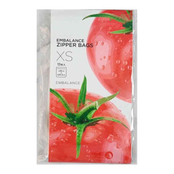 食材の保存に便利なジッパーバッグです。XS〜XLまでサイズがあり食材の大きさによって使い分けることができます。スーパーで買って来た物をそのままでも、ポリ袋やラップに包まれた状態でも保存可能です。冷凍保存も可能で常備食材の保存に便利です。エン...