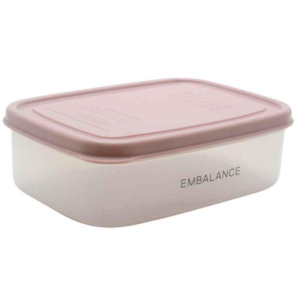 女性やお子さまのお弁当箱としても使いやすい590mの角型l保存容器です。食材の鮮度を保持するエンバランス加工が施されており、食材を美味しいうちに使い切れて、食品ロスを減らすことができます。エンバランス加工は、プラスチックに独自技術を施し、鮮...