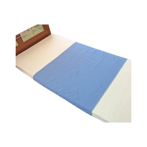 ・肌ざわりやさしいデニム防水シーツ。●サイズ/幅170(防水部分：130)×長さ90cm●材質/表地：綿35％・ポリエステル65％、裏地：ポリウレタンラミネート加工●生産国/中国●洗濯機可●脱水機可●乾燥機可(120℃)●防水加工、吸水加工...