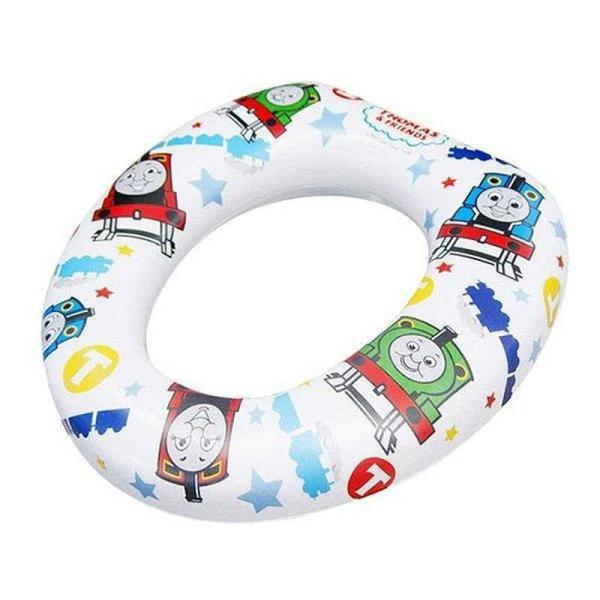 洋式トイレの便座の上に置くだけなので、簡単に使用できる補助便座です。重量約300gの軽量タイプなので、お子様が自分で便座にセットすることが出来ます。ソフトな座り心地で、楽しくトイレトレーニングができます。表地が塩化ビニル樹脂なので、汚れが簡...