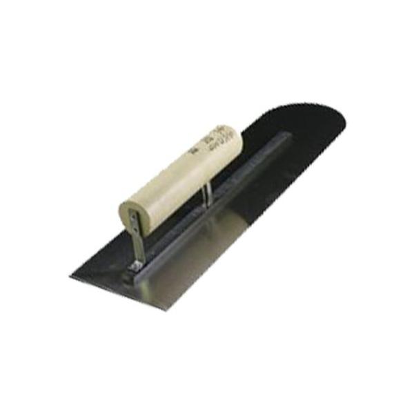 東京西勘モルタル、コンクリートの均しや仕上げ作業に！背金はカシメ止め。板厚 : ０.７ＭＭサイズ : ３６０ＭＭ