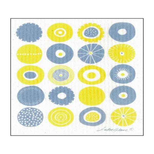 北欧生まれの「スポンジワイプ」 水に濡らして使う 最後は土に還るサスティナブルなふきん 食器の水切りマットとしても 使い方いろいろ【仕様】商品サイズ：約横17×縦20（cm） 厚さ：約0.2（cm） 重量：約12g材質：セルロース70%、コ...