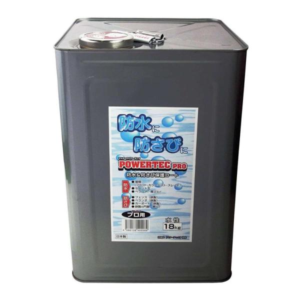 プロ用に高粘度に設定した逸品です。乾燥後は透明。パワーテック防水＆防錆保護コート剤をプロ用にカスタム。トップコートから下地まで広域対応。PRO仕様の防錆、耐候性に優れた製品です。鋼材、鉄骨のさび止め、塗装の保護にも抜群の効果を発揮致します。...