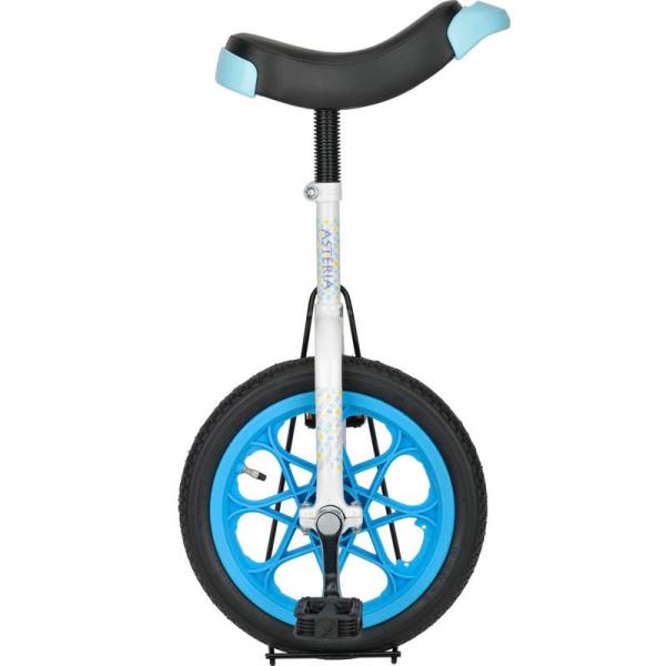 ポップでキュートな大人気の一輪車。【仕様】〇製品サイズ(約)：組立サイズ／幅40×長さ34×高さ67cm〇重量(約)：3.8kg〇材質（品質）：フレーム／鉄、リム／樹脂、タイヤ・チューブ／合成ゴム〇タイヤサイズ：14×1.75〇原産国：中国...