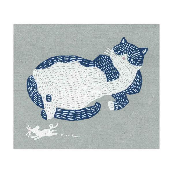 北欧生まれの「スポンジワイプ」です。水に濡らして使います。最後は土に還るサスティナブルなふきんです。食器の水切りマットとしてもお使いいただけます。お手入れすれば長持ちします。【仕様】商品サイズ：約横17×縦20（cm） 厚さ：約0.2（cm...