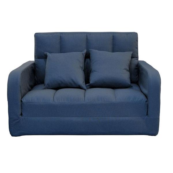 ソファー、カウチ、ベッドの3WAYで使えます【特徴】・お部屋に合わせて使い方が選べます・ソファー時に座面、背面となるクッションが一体型となっており広げるとフロアベットとして使えます・極厚クッション厚さ約11cmのウレタンクッションでベッドと...