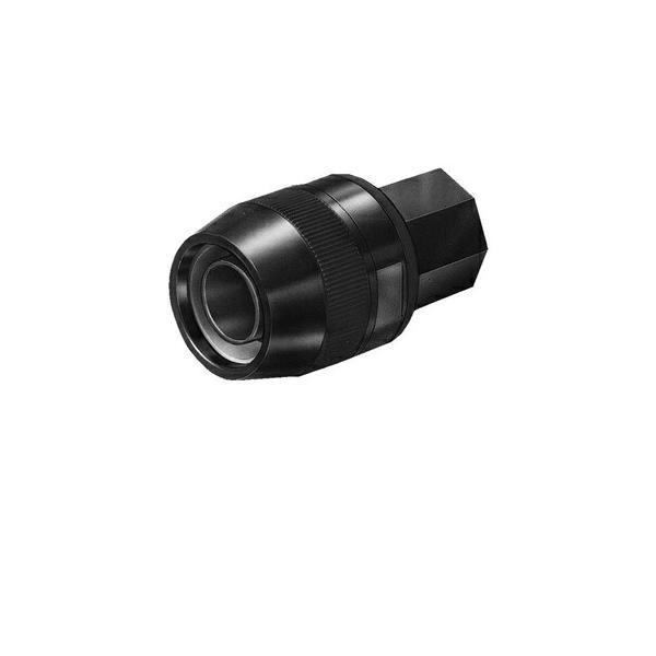 ●コンビネーションカップリング（マシンフレキ用）●色：黒●適合管：マシンフレキ２８⇔厚鋼電線管（ねじ付）２８●厚鋼受け口のネジ：ＣＴＧ２８●φＤ１：４１●φＤ２：５３●Ｌ：８２●マシンフレキと異種管相互の接続に使用します。●※ケーブル工事に...