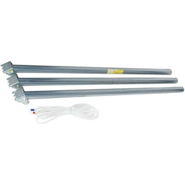 タコマンクレーン車がなくても、重量物の吊り作業が簡単に出来ます。墓石等の移動・樹木の抜根作業など。地震・事故等の災害時緊急救助などにも役立ちます。工具は一切不要です。一人で組立・移動・作業が出来ます。『仕様』●許容荷重：１ｔ（３脚均等荷重・...