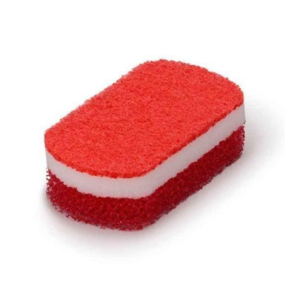 水切れがよく 清潔さにこだわった高品質の三層構造スポンジです。ソフトでキズつきにくい不織布と 泡立ちのよいしっかり洗えるスポンジ、水切れの良いスポンジが合わさっています。丸い容器も洗いやすいラウンド型で、使い勝手の良いスポンジです。食器・鍋...