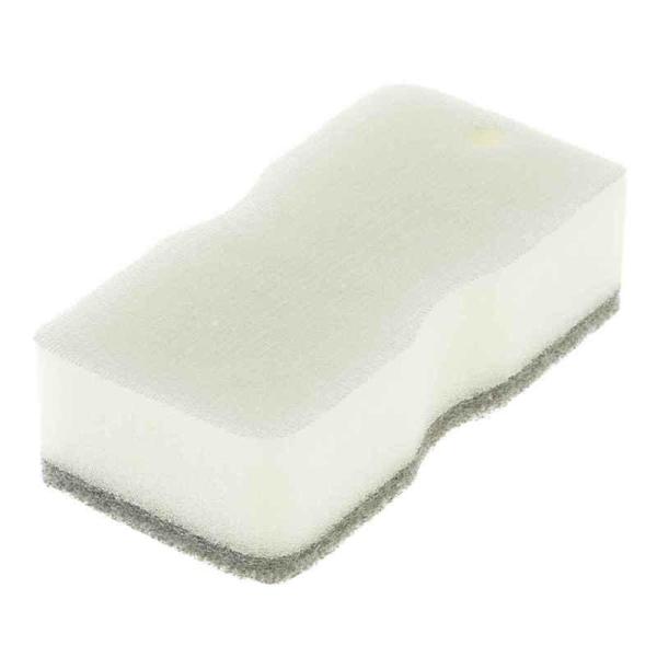 凹凸フロアのお掃除に最適なバススポンジです。極細ブラシがスポンジでは届かない凹凸床などに入りこんだ汚れをすっきりかき落とします。用途に応じて表と裏の使い分けができます。〇商品サイズ：約 幅16×奥行7.9×高さ4.8（cm） 重量：約 25...