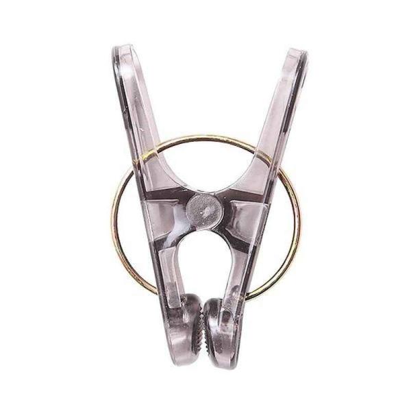 高耐久プラスチックのポリカーボネートを使用した洗濯バサミです。従来品と比べて約2倍長持ちします。衣類にやさしい丸型形状です。角ハンガーの取り換え用としてもお使いいただけます。ピンチ14個入りです。【仕様】商品サイズ：約幅5.5×奥行3.4×...