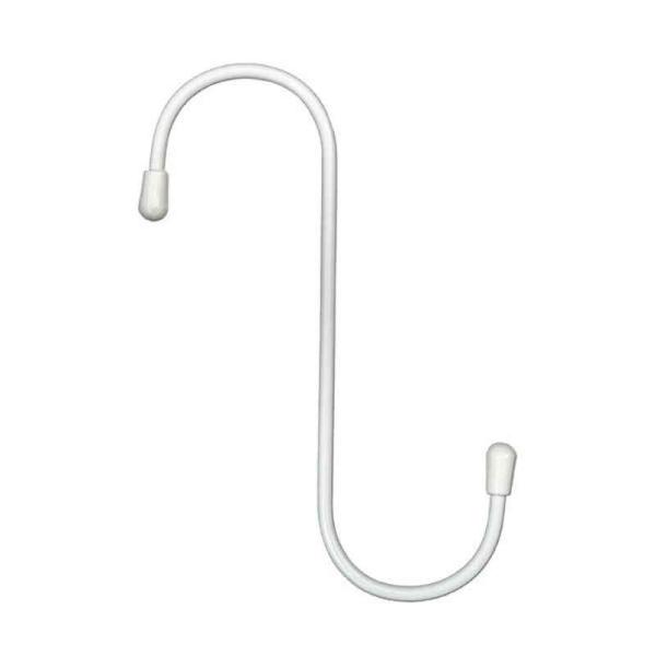 いろんな場所で簡単に使えて大活躍するS字フックです。洗濯かごにつけて、洗濯用品などを掛けておくと使い勝手が良いです。アラオシリーズの商品を揃えて掛けておけます。〇商品サイズ：約 幅8×高さ14（cm） 厚さ：約 0.6（cm）〇材質：本体：...