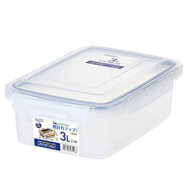 4面ロックとパッキンでより強力な密封性 乾燥・湿度維持、ニオイ漏れ防止 ご家庭に合わせて使い方いろいろ ペットフードの保管にもピッタリ バリエーション豊富なサイズ展開と積み重ね収納【仕様】商品サイズ：約幅19.5×奥行29.7×高さ10.1...