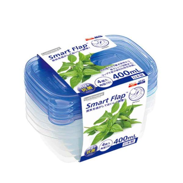 フラップ（弁）付きなので、フタをとらずに電子レンジで解凍と加熱ができます。便利なエアー弁が蒸気を適度に逃がし、蒸れすぎや、乾燥から食品を守り、おいしく温められます。加熱だけでなく冷凍も可能な容器です。透明性があるので、冷蔵庫の奥に入れても中...