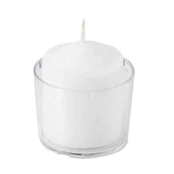 ボーティブはティーライトより炎が大きく明るいタイプです。カップの中でロウが無駄なく燃焼し、ホルダーも汚しません。ガラスホルダーに入れて灯した時にカップの影が出ないのが特徴です。カップ部分はガラスのような透明感のあるポリカーボネート製で、熱に...