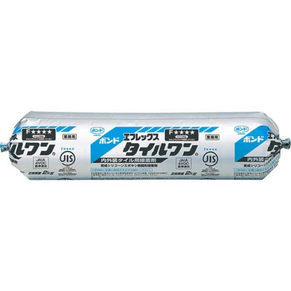 コニシ ＃０４８００内外装タイルの接着に。≪商品特徴≫●１液常温硬化、作業性良好、弾力性、耐熱性、耐水性、省ゴミ対策品。●内外装タイルの接着。●石材の接着。●各種内外装パネルの接着。≪仕様≫●成分：エポキシ・変成シリコーン樹脂系●個装形態：...