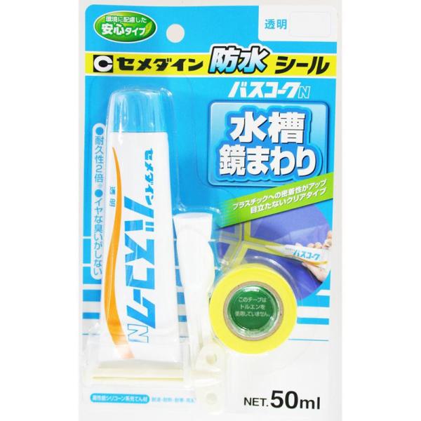 セメダイン・気になる臭いをカットした人に優しい新性能です。・飼育水槽・鏡まわり・洗面台と壁・断熱フィルムの端末シールなど、水まわりの防水・すき間補修。・下地素材への密着性をアップさせた高性能タイプです。・安心性能と、充てん補修材本来の基本性...
