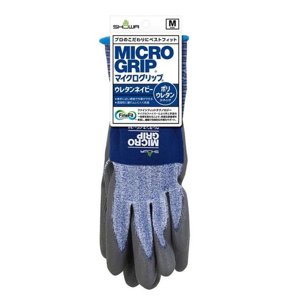 手に密着するフィット感と素手感覚の作業性【特徴】・マイクロファイバーに、伸縮性に優れた糸を組み合わせることで、手のひらから指先までのフィット感を高めています・発泡ポリウレタンを手のひらにコーティングしているため、高いスベリ止め効果を発揮し、...