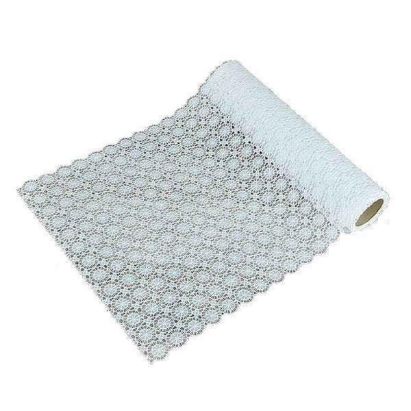 食器棚をキズ、汚れから守ってくれる食器棚シートです。レースの繊細な美しさで食器棚をコーディネイトします。本棚、飾り棚、引き出し、花瓶敷きなど、アイデア次第で幅広い用途で使えます。はさみで好きなサイズにカットできます。【仕様】商品サイズ：約横...