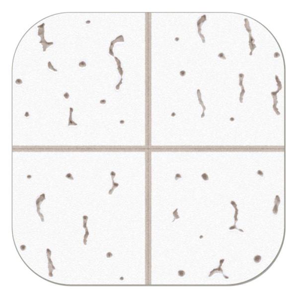 貼るだけで簡単に天井の穴や傷。シミ、汚れを隠すことができます。天井の柄に合わせてデザインを選べます。角が丸くてはがれにくく、貼っても目立ちません。剥離紙にスリットが入っているので、貼り付け作業が簡単です。PP合成紙を使用耐水性もございます。...