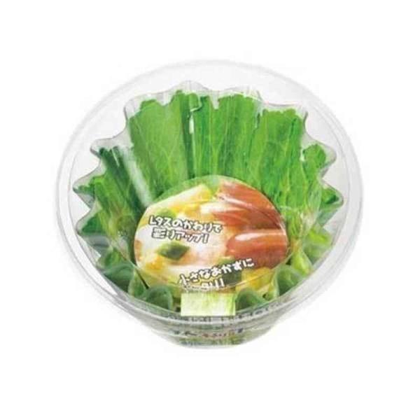 レタスそっくりのおかずケースだから、いつものお弁当を華やかに彩ります。小さなおかずにぴったりのおかずケースです。電子レンジ・保温器も使用可能です。印刷面をフィルムではさんでいる為、食品がインクに触れず安心です。【仕様】商品サイズ：約幅8.5...