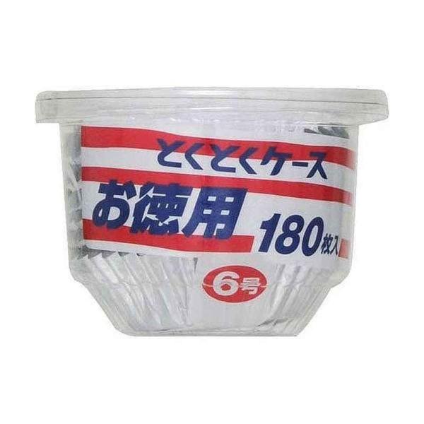 アルミ製のおかずカップで、お弁当にオードブルにぴったりです。お徳用の180枚入りです。【仕様】商品サイズ：約高さ2.1（cm） 直径：約8（cm）材質：アルミニウム箔生産国：中国製セット内容：180枚