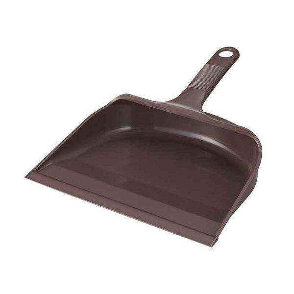 軽量でコンパクトなハンドタイプのちりとりです。先ゴムがついているので残さずゴミを掃き込めます。【仕様】商品サイズ：約縦25.7×横32.4（cm）（グリップ含む）材質：本体/ポリプロピレン 先ゴム/TPEセット内容：1個