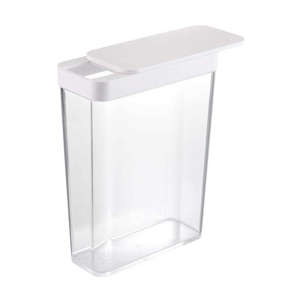 リビングやキッチンにそのまま置けるスタイリッシュなペットフードストッカー。【原産国】中華人民共和国【原材料】容器：ポリスチレン 蓋・キャップ：ポリエチレン【使用方法】リビングやキッチンにそのまま置けるスタイリッシュなペットフードストッカー。...