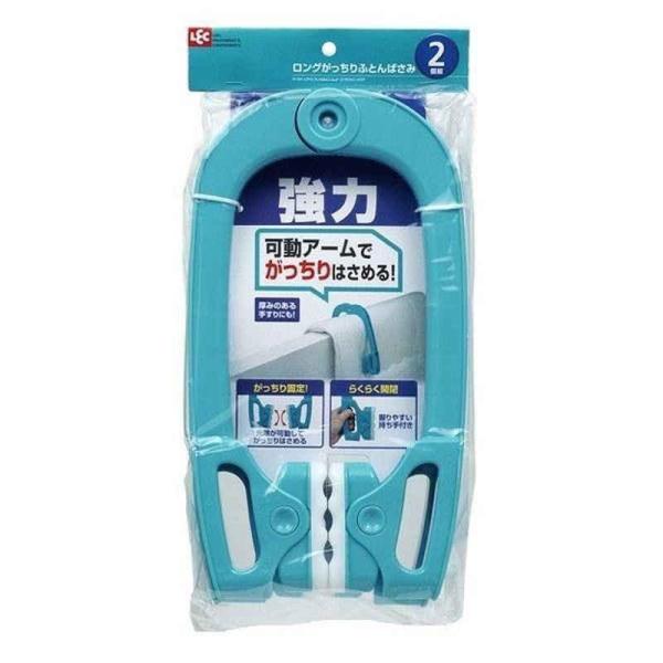 ロングサイズですので、厚手の布団も奥までしっかりとはさめます。コンクリート壁など、てすりの部分が厚みのあるベランダにも対応します 布団をしっかりはさめるホールドパーツ付きです。アームが握りやすい取っ手が付いています【仕様】商品サイズ：約 横...