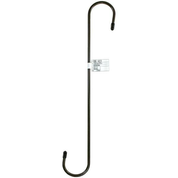 表示荷重を超えて使用しないで下さい 極端な衝撃、ねじれた状態で使用すると強度が低下しますのでお避け下さい小物を掛けるのに御使用ください。【サイズ】全長(mm):400【材質】スチール(粉体塗装)【仕様・タイプ】線径φ(mm):6 使用荷重(...