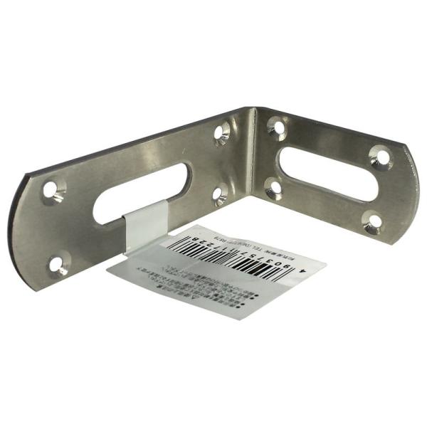 補強金具・接合金具としてお使いください。【サイズ】厚み(mm):2 長さ(mm):75x50 幅(mm):25【材質】ステンレス(SUS304)