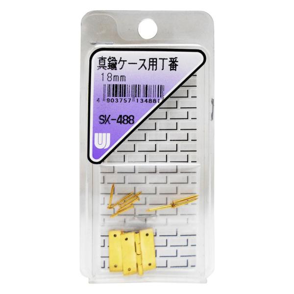 耐久性、耐候性に優れています。木製の扉から家具、小箱まで広い用途に。【材質】真鍮【仕様・タイプ】規格:18mm 使用木釘(mm):＃20?10