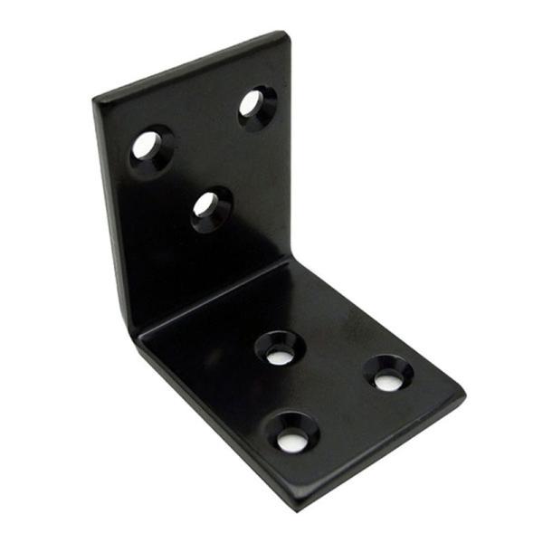 補強金具、接合金具として使用【サイズ】横(mm):40 縦(mm):40 幅(mm):30 板厚(mm):4【材質】鉄【仕様・タイプ】規格:40mm 穴径(φmm):3.8