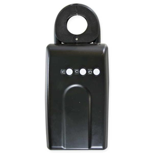 ＷＡＫＩ○みんなの金庫！カギ・小物の受け渡しに！キーを入れるカギカギは不要！3桁のプッシュボタンを合わせるだけで簡単施錠！お好きな3桁の番号を設定することができます大型鍵やカードキーでも収納できるサイズツルは施錠するものに合わせて2段階の調...