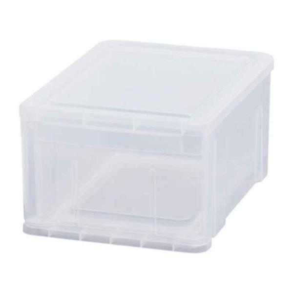 多目的に使えるベーシックな引き出しケースです。B5サイズの説明書や書類整理に最適です。雑貨、食品ストック、コスメ、お薬など小物の整理にぴったりです。透明でしまったものをすぐに見つけられます。積み重ね可能です。引き出しストッパー付きです。正面...