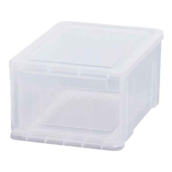 多目的に使えるベーシックな引き出しケースです。A4サイズの冊子や書類整理に最適です。雑貨、食品ストック、コスメ、お薬など小物の整理にぴったりです。透明でしまったものをすぐに見つけられます。積み重ね可能です。引き出しストッパー付きです。正面に...